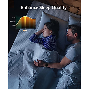 3 Inch Gel Memory Foam Mattress Topper Queen, Cooling Mattress Topper, Body Support & Pressure Relief, with Removable Soft Cover, CertiPUR-US Certified