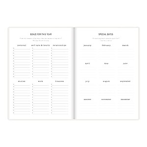 Letts of London Inspire Weekly/Monthly Planner, 12 Months, January to December, 2024, A5 Size, 8.25" x 5.875", Multilingual, White (C082019-24)
