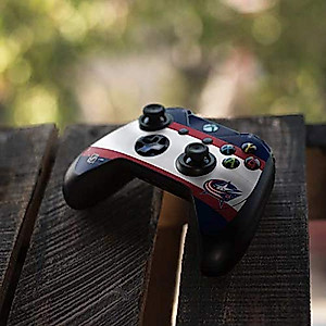 Skinit Decal Gaming Skin compatible with Xbox One Elite Controller - Officially Licensed NHL Columbus Blue Jackets Alternate Jersey Design