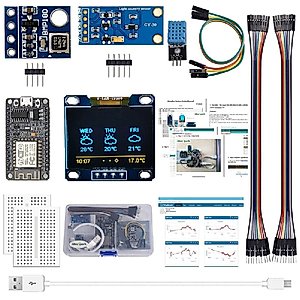 Weather Data Set ESP8266 Weather Station Kit for Arduino IDE IoT Starter Windowns OS System