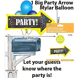 amscan Foil Balloons, for Trolls Party Collection, Party Accessory, Multicolor, 3rd Birthday