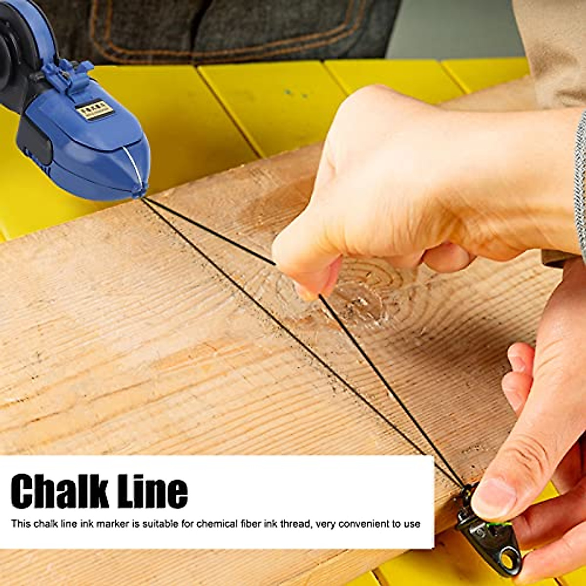 Manual Chalk Reel Chalk Line 30 Meter Carpenter Ink Marker Scribes Woodworking Construction Tools for Chemical Fiber Ink Thread