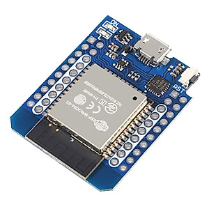 D-FLIFE ESP32 D1 Mini NodeMCU ESP-WROOM-32 WLAN WiFi Bluetooth IoT Development Board 5V Compatible with Arduino (3pcs)