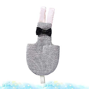 ULTECHNOVO Creative Pet Bird Clothes Parrot Diaper Bird Pant Pet Flying Suit Pilot Clothing for Cockatiel Parakeet (Dark Grey) Pet Toys Games