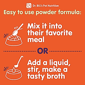 Dr. Bill’s Canine Cognitive Support | Memory Support Supplement Multivitamin for Dogs | Contains Gingko Biloba, L-Carnosine, Vitamin B-12, L-Glutamine, L-Tyrosine, and DHA for Adult and Senior Dog