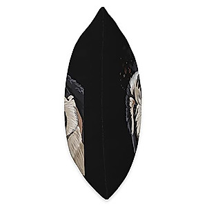 Bernedoodle Gifts Funny Curious Dog Bernedoodle Throw Pillow, 18x18, Multicolor