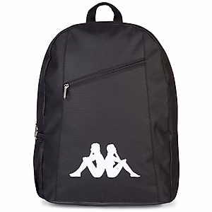 Kappa Velia Backpack, Genderless, Black, One Size