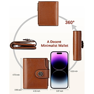 BOSTANTEN Small Crossbody Purse Women Leather Small Wallet