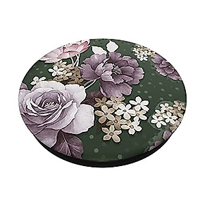 Floral Cherry Blossoms Purple Phone Popper PopSockets Swappable PopGrip