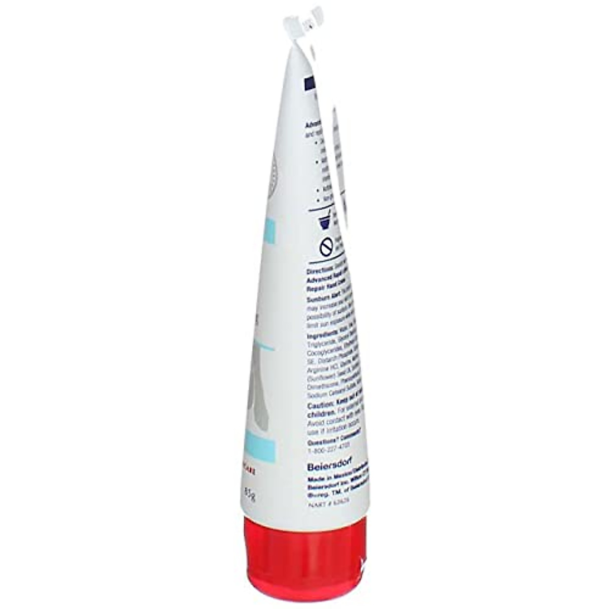 Eucerin Advanced Repair Light Feel Foot Creme, 3 oz ( Pack of 4)