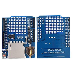 Fafeicy Data Logging Module, Module Logging Shield Data Recorder Data Logger for Arduino w/SD Card