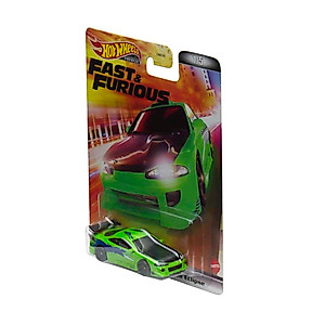 Hot Wheels Retro Entertainment Collection,Mitsubishi Eclipse, TV, & Video Games, Iconic Replicas for Play or Display, Gift for Collectors