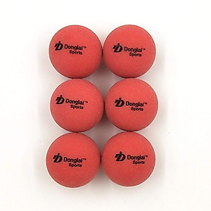 DDonglai 1.38"(35mm) Diameter Tournament Quality Foosball Balls-Great Grip to Play Foosball Game, 6pack Foosball Balls Sets