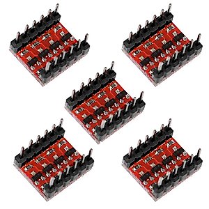 Anmbest 5PCS 4 Chanels High Speed Bi-Directional 3.3V-5V Logic Level Converter for Arduino Raspberry Pi Electronic Development
