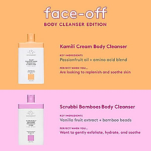 Drunk Elephant Kamili Cream Body Cleanser. Replenishing and Soothing Cream Body Cleanser (240 mL / 8 Fl Oz)
