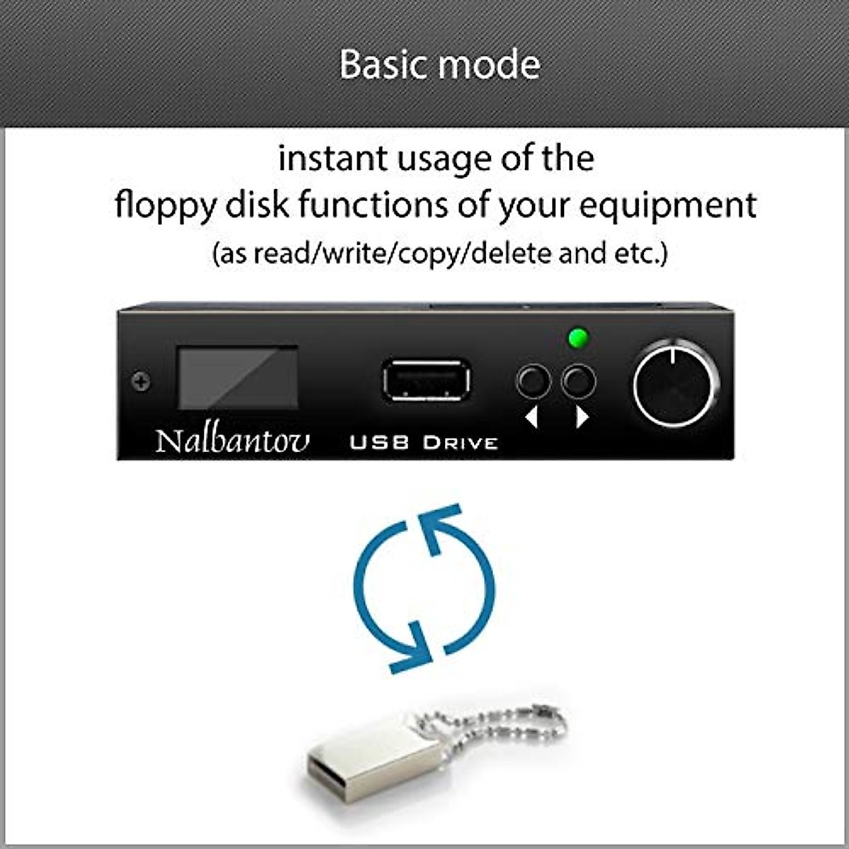 USB Emulator Nalbantov N-Drive Extreme for Kurzweil K2600 or S/X/XS/R/RS