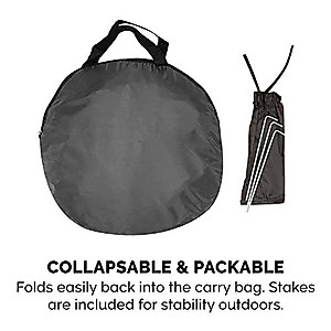 Furhaven Pop Up Playpen Pet Tent Playground - Gray, Small