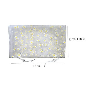 Adjustable Bird Cage Seed Catcher Seeds Guard Dust-Proof Universal Birdcage Accessories Parrot Nylon Mesh Net Cover Stretchy Skirt Traps Cage Basket Soft Airy Gauze