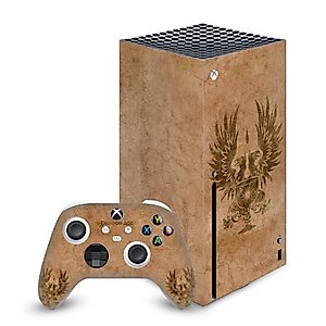 Head Case Designs Officially Licensed EA Bioware Dragon Age Grey Wardens Distressed Heraldry Vinyl Sticker Gaming Skin Decal Cover Compatible With Xbox Series X Console and Controller Bundle