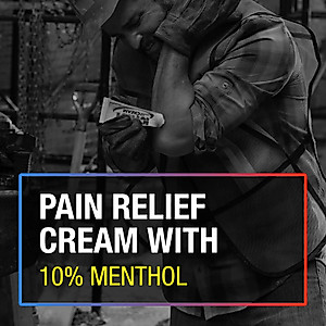 Icy Hot Original Pain Relieving Cream 1.25 oz. Powerful Pain Relief for Muscles & Joints White