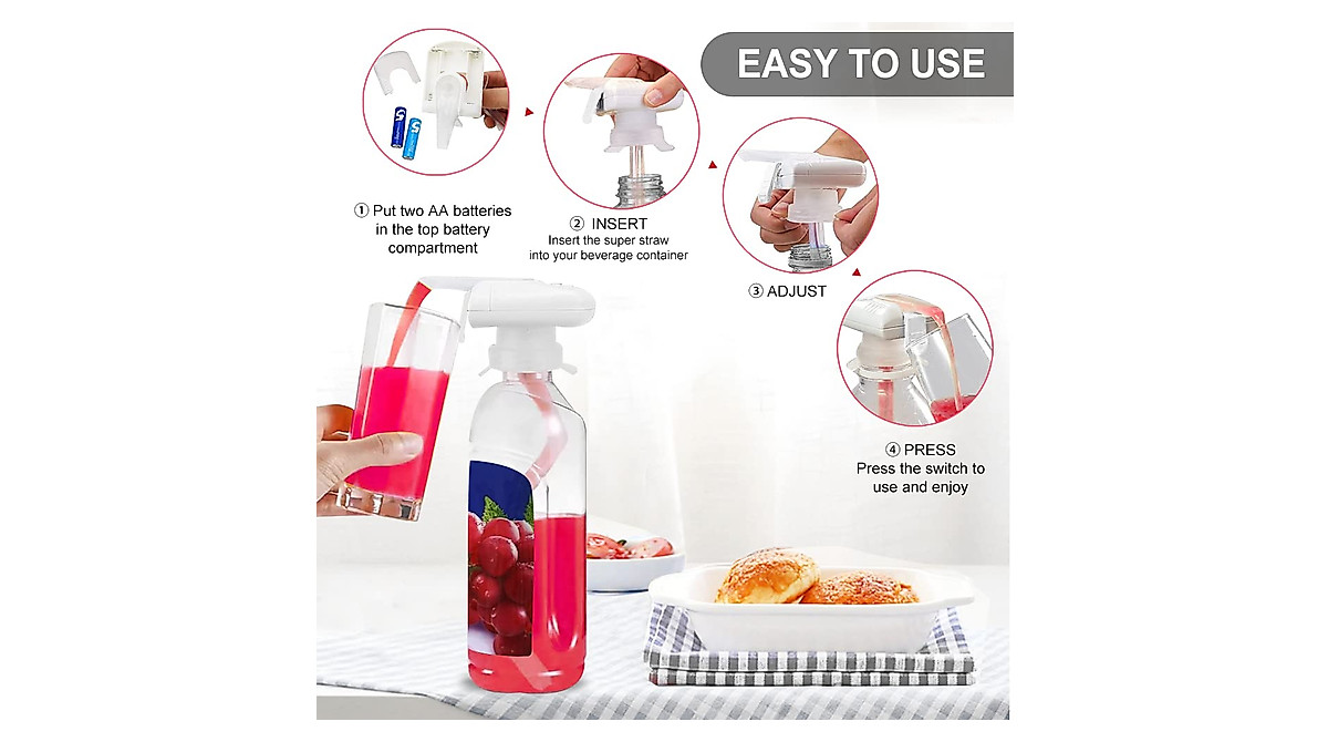 Automatic Drink Dispenser - Hands-Free Milk Pump