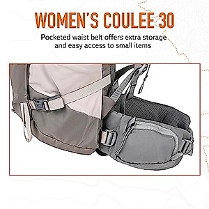 Mystery Ranch Women's Coulee 30 Backpack -Lightweight Hiking Daypack, 30L, XS/S, Pebble