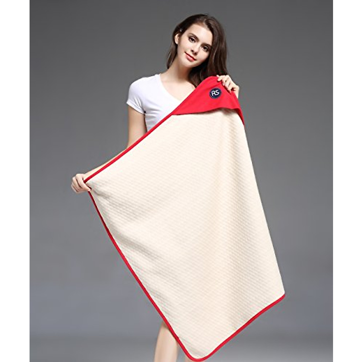 Radia Smart 5G Blocking, EMF Protection Baby Blanket, Pregnancy Belly Shielding, Organic Cotton, 30”x35"