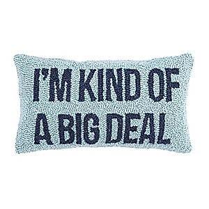 Peking Handicraft Big Deal Hook, 9x16 Throw Pillow, 1 Count (Pack of 1)