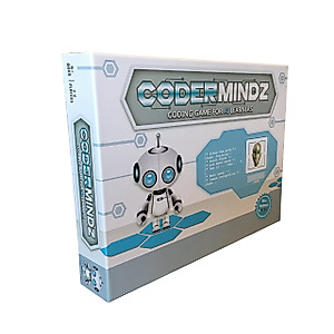 CoderMindz Game for AI Learners! NBC Featured: First Ever Board Game for Boys and Girls Age 6+. Teaches Artificial Intelligence and Computer Programming Through Fun Robot and Neural Adventure!