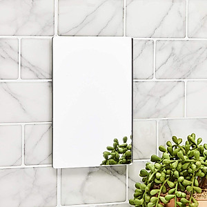 Bright Creations Acrylic Mirror Sheets, Shatter Resistant (3mm, 6 x 4 in, 5 Pack)