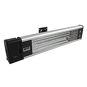 HeTR Ceiling or Wall Mount Radiant Patio Heater, 1500W, Electric, Indoor/Outdoor