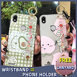 Beautiful Silicone Lulumi Phone Case for Infinix Smart 2 X5515, for Men Luxury TPU Shockproof Fashion Design Original Back Cover Glitter Durable Anime Soft Anti-dust Dirt-Resistant for Girls, 5