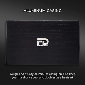 Fantom Drives (Solid State Drive Upgrade Kit - Compatible with PlayStation 4, PS4 Slim, and PS4 Pro, 2TB SSD + 16GB