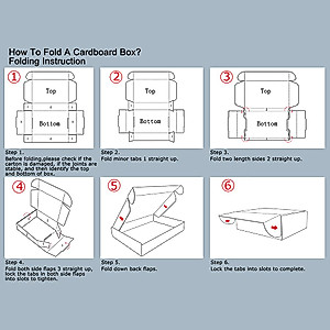 HORLIMER 12x9x4 inches Shipping Boxes Set of 20, White Corrugated Cardboard Box Literature Mailer