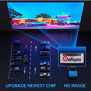 eRapta 1080P Wireless Backup Camera with Monitor ERT03, Stable Signal 4.3'' HD Monitor, IP69K Reverse Camera for Trucks Car Sedans etc.