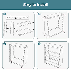 uyoyous Wire Spool Rack 29.5 x 25.2 Inch Cold-Rolled Steel Cable Dispenser Cart with Locked Wheels 6 Rods Electrical Wire Spool Storage Dispenser 300lbs Capacity for Industrial Workplace