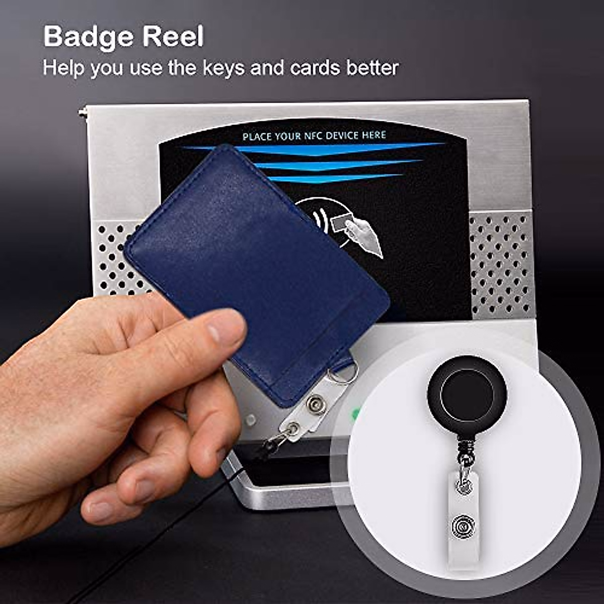 Second Grade Teacher Badge Reel - Gift for Second Grade Teacher - 2nd Grade Teacher Badge Holder - Retro Badge Clip - Groovy Floral Retractable Nametag Reel