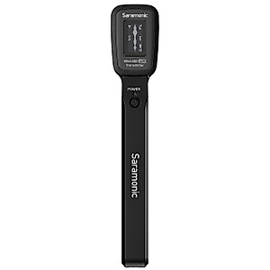 Saramonic Handheld Transmitter Holder for Blink 500 Pro TX Transmitters with Foam Windscreen and Built-in 1100mAh Battery/Charger (Blink 500 Pro HM)
