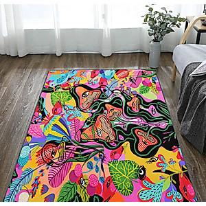 Somiso Area Rug Aesthetic Yoga Constellation Decor Rugs Floor mat Carpet Non Slip Durable Rugs for Bedroom Living Room Aesthetic (39"x59")