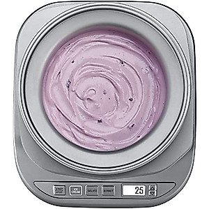 Cuisinart ICE-70 Electronic Ice Cream Maker, Brushed Chrome (Renewed)