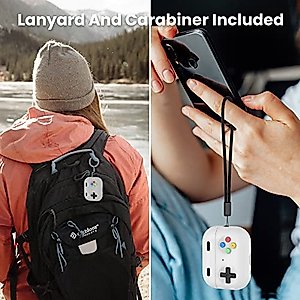 Delidigi Compatible for AirPods Pro 2 Case (USB-C/Lightning) Cover Retro Handheld Game Console Design Silicone Protective Case with Lanyard Keychain Compatible with AirPods Pro 2nd Generation