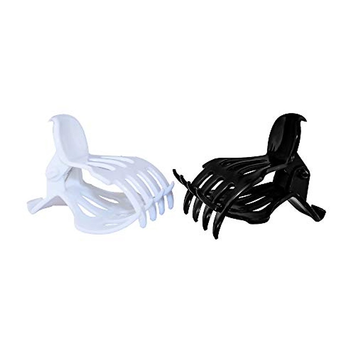 CURL KEEPER - Roller Jaw Clamps: Lift At The Roots For a Full Looking, Bouncy Style That Preserves The Natural Form Of Your Curls (12 Roller Jaw Clamps Per Pack)