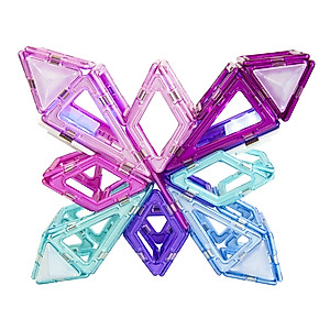 Magformers Inspire Set (100-pieces) Magnetic Building Blocks, Educational Magnetic Tiles Kit , Magnetic Construction STEM Toy Set