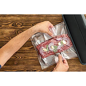 EverOne Vacuum Sealer Bag Roll for Sous Vide & Food Saver, 8" X 50', 2 Count