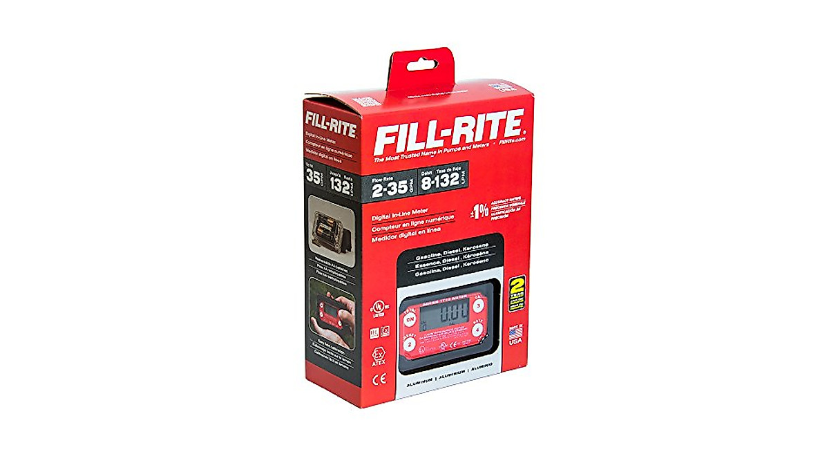 Fill-Rite Digital In-line Turbine Meter for Fuel Transfer