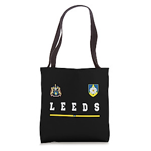 Leeds Sports/Soccer Jersey Tee Flag Football Tote Bag