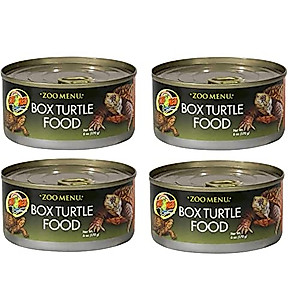 Zoo Med Box Turtle Food - Canned 6 oz - Pack of 4