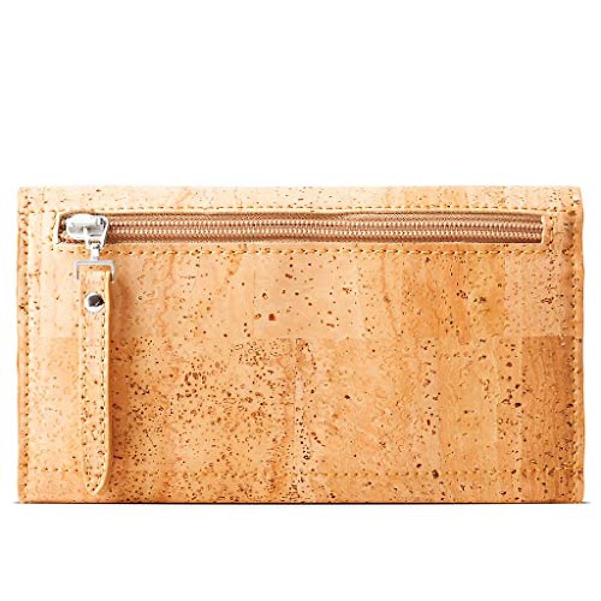 Corkor Cork Slim Long Wallet – Women’s Clutch - RFID Blocking - Vegan Leather – Cruelty Free – Eco Friendly - Black