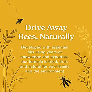 Vine Homecare Bee Control Spray | 32 Ounce | Repels Most Common Types of Bees | Natural, Non-Toxic Formula | Quick, Easy Pest Control | Safe Around Kids & Pets