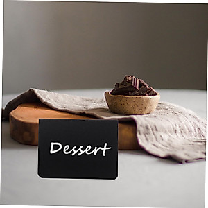 Tofficu 5 Sets Blackboard Display Board Small Chalkboard Memo Chalkboard Desktop Memo Sign Mini Blackboard Sign Kids Chalkboard Chalk Board Sign Board Plastic WiFi Rewritable Small Tent